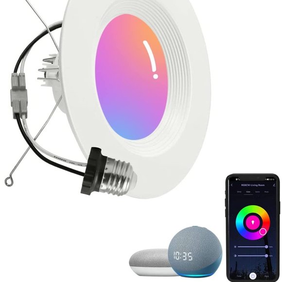 Accents | New Recessed Lighting56 Inch Smart Retrofit Wifi Recessed ...